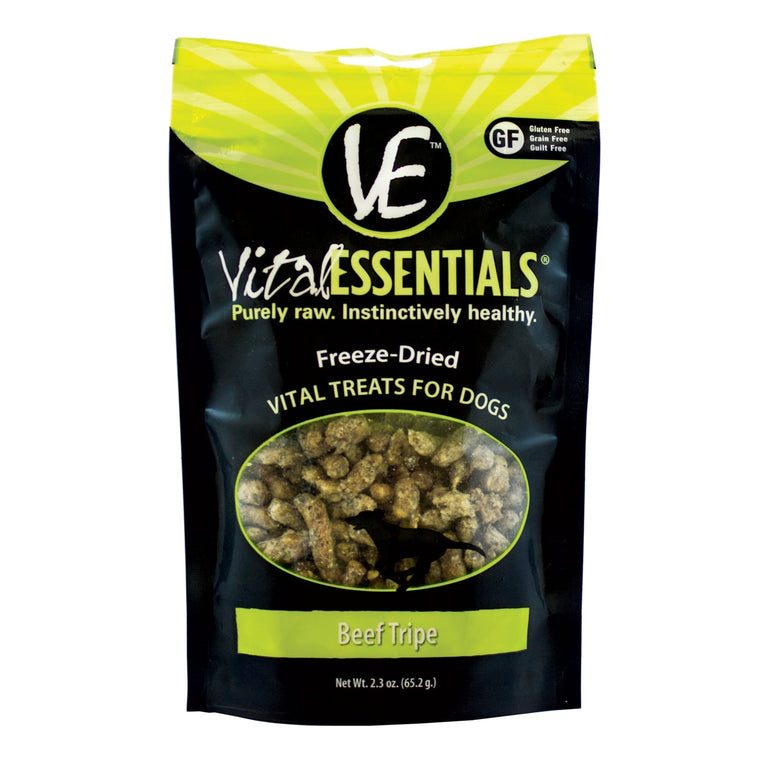 Vital Essentials Beef Tripe Freeze Dried Dog Treats | Pet Oasis