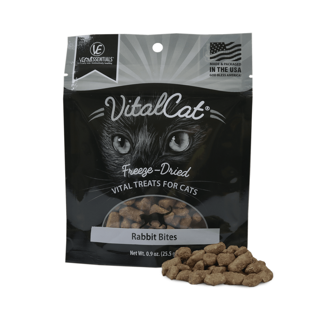 Vital Essentials Vital Cat Rabbit Bites Cat Treats | Pet Oasis