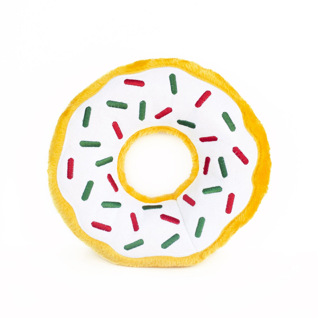 Zippy Paws Jumbo Donuts Peppermint Dog Toy | Pet Oasis