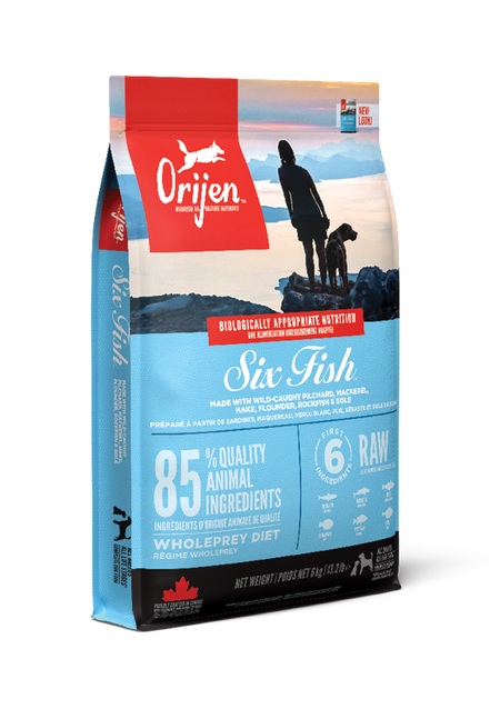 Orijen Six Fish Dog Food | Pet Oasis