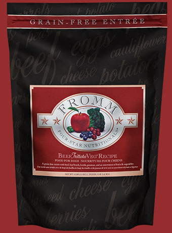 Fromm Four Star Beef Frittata Veg Recipe Dog Food | Pet Oasis